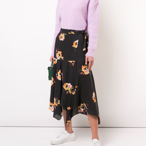 A.L.C. | Skirts | Alc Floral Wrap Skirt | Poshmark
